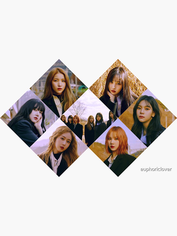 "GFriend" Sticker for Sale by euphoriclover | Redbubble