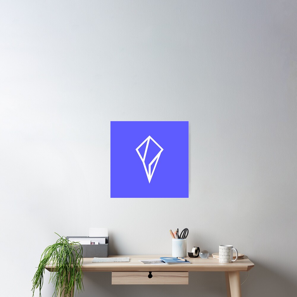 "Polygon.io Logo" Poster for Sale by qrpike989 | Redbubble