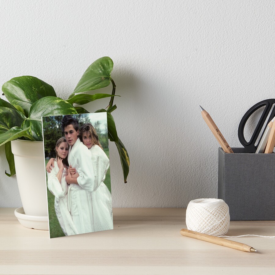 "Rob Lowe" Poster for Sale by Retrop0lis | Redbubble