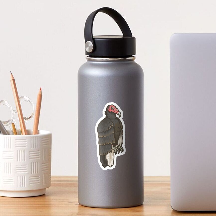 "Turkey Vulture" Sticker for Sale by Ginboy | Redbubble