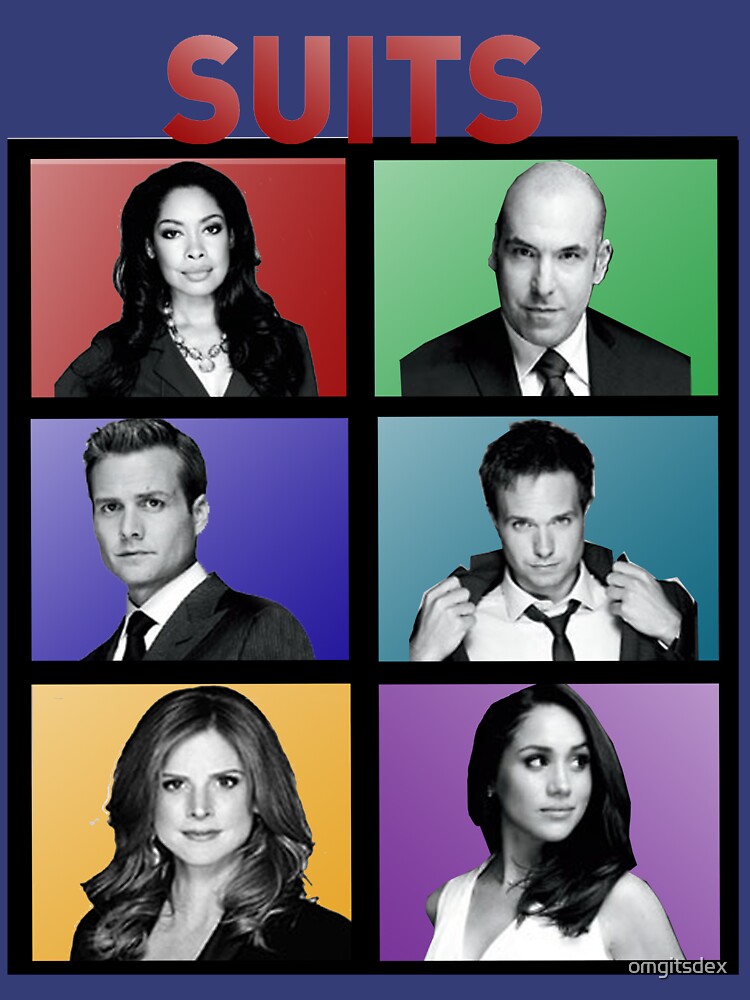"Suits" T-shirt for Sale by omgitsdex | Redbubble | suits t-shirts ...
