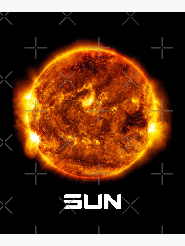 Sun Star Astronomy Solar System Milky Way Galaxy Premium Matte Vertical ...