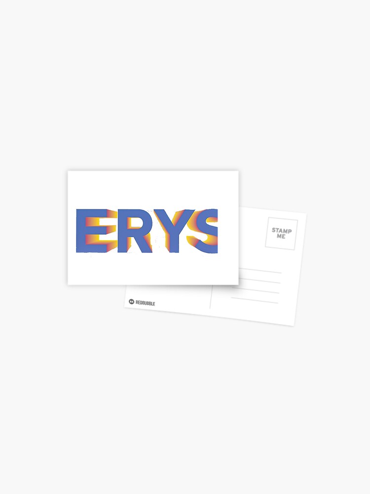 "ERYS Jaden Smith" Postcard for Sale by siovanna1609 | Redbubble