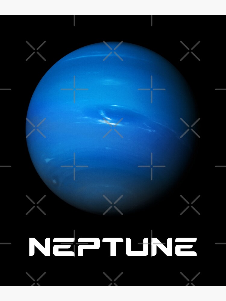 Póster «Planeta Neptuno Astronomía Sistema Solar Vía Láctea Galaxia» de ...