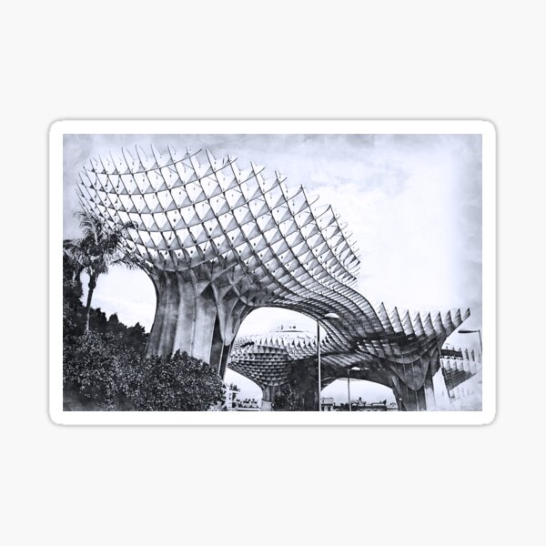 "Seville, Metropol Parasol " Sticker by ErianAndre | Redbubble