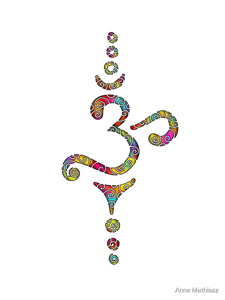 "Om mantra, sound of the universe, spiritual symbol" Art Print for Sale ...