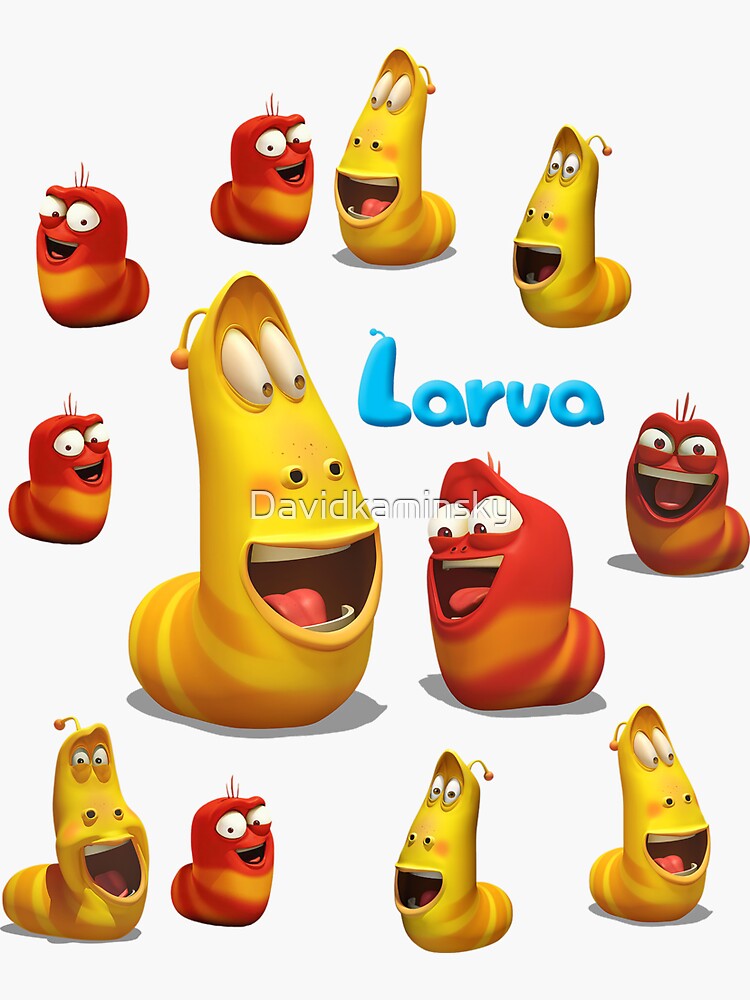 "Eightpa New Red Yellow Larva also known as Larvae TV Animation 2020 ...