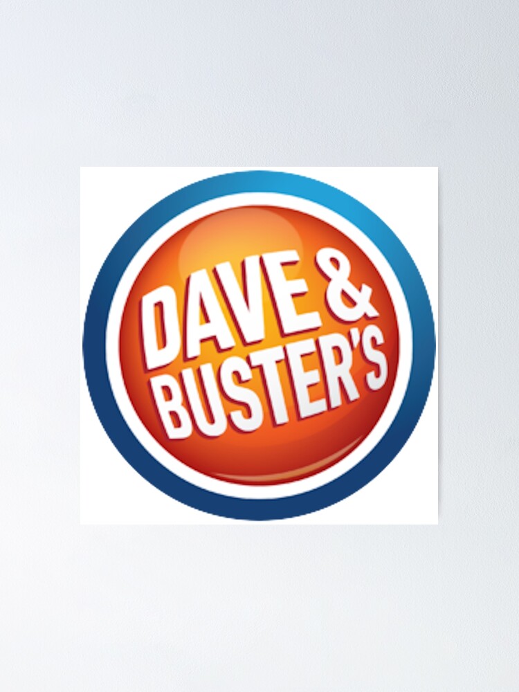 "Dave & Buster's Logo" Poster for Sale by Gonzigonz | Redbubble