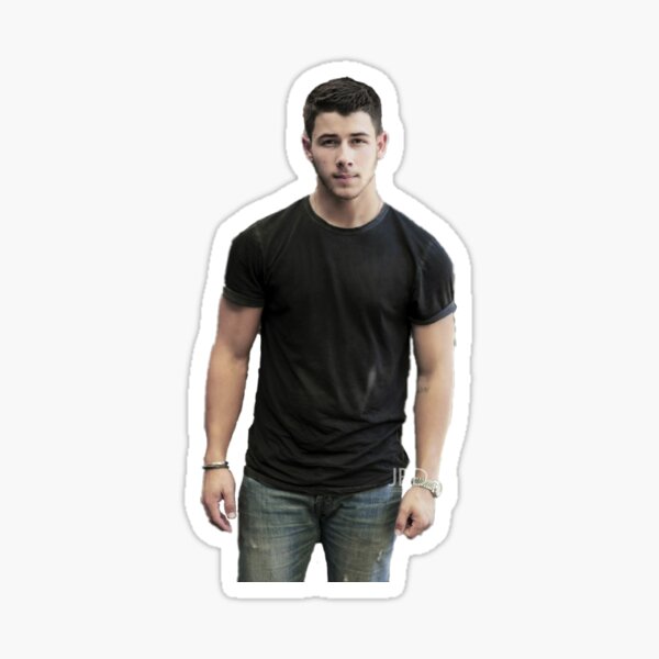 "Nick Jonas" Sticker for Sale by abigailclairej | Redbubble