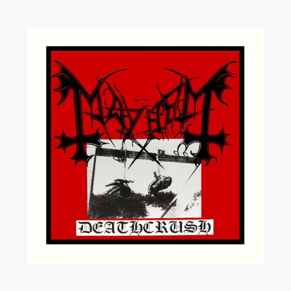 Dead Mayhem Art Prints | Redbubble