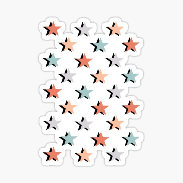 "VSCO Pastel Stars" Sticker for Sale by abigailclairej | Redbubble