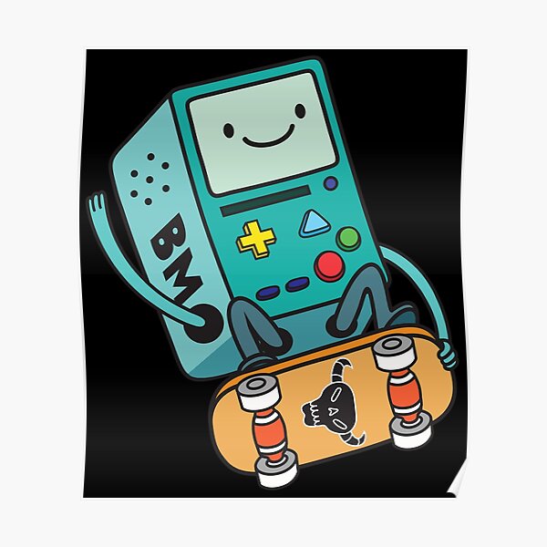 "BMO" Poster by plushism | Redbubble