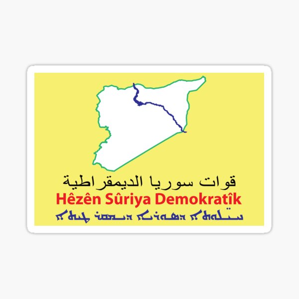 "SDF Flag" Sticker for Sale by condorMG | Redbubble
