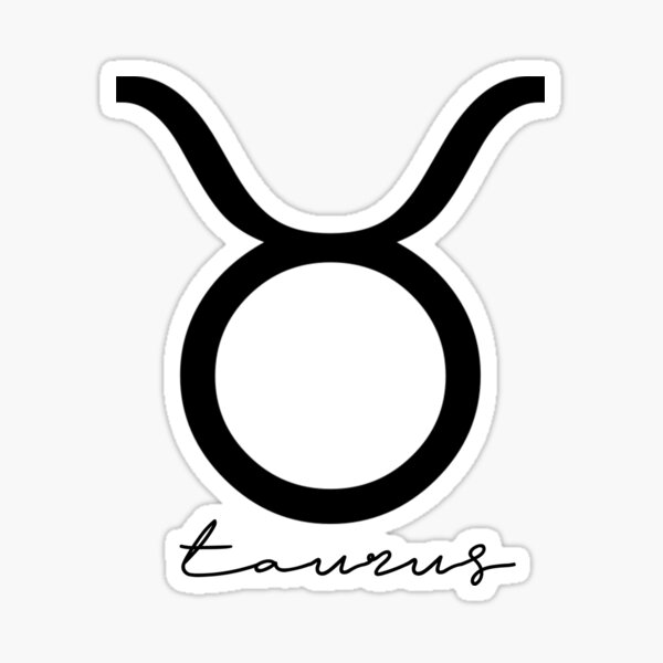 "Taurus" Sticker for Sale by wedesign47 | Redbubble