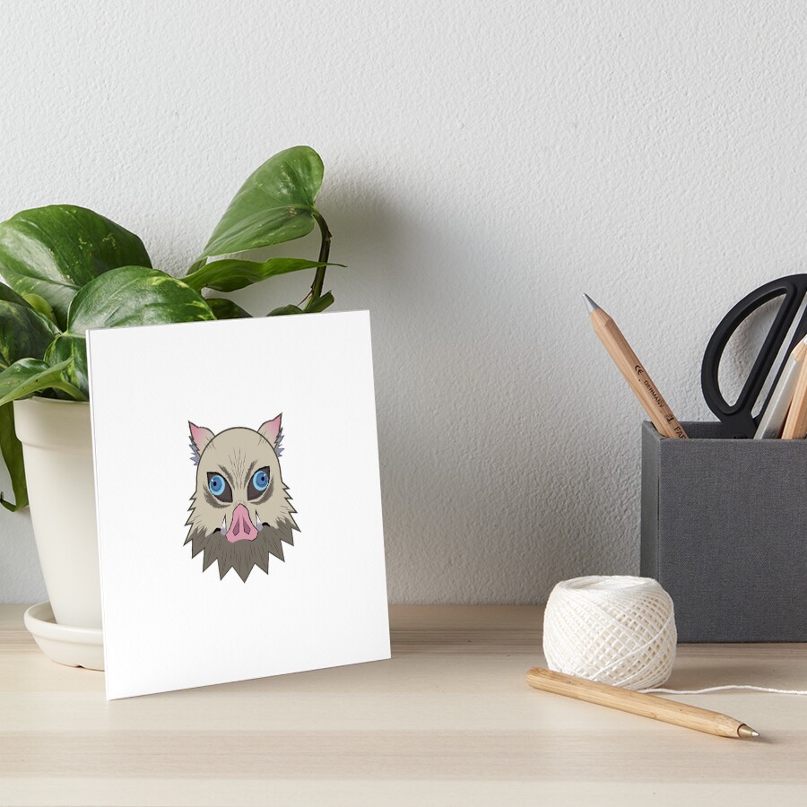"INOSUKE HEAD" Art Board Print by svcio | Redbubble