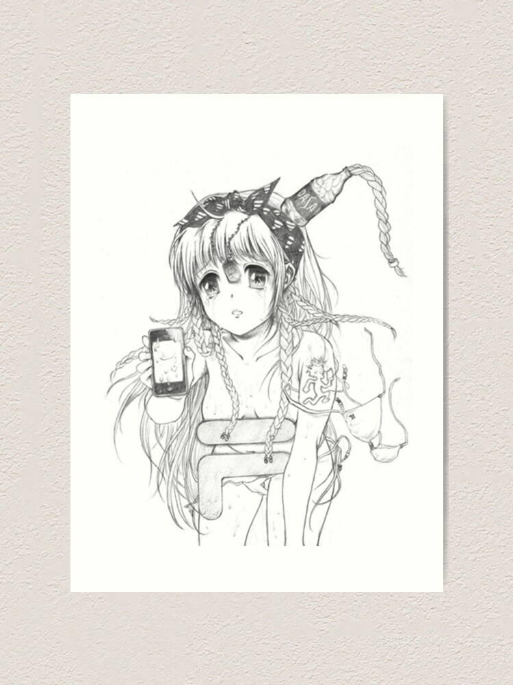 "sua yoo art 2 (Death Grips)" Art Print for Sale by yungbean | Redbubble