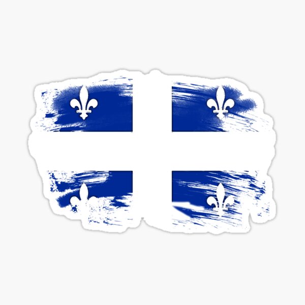 "Quebec Flag" Sticker for Sale by musmus76 | Redbubble