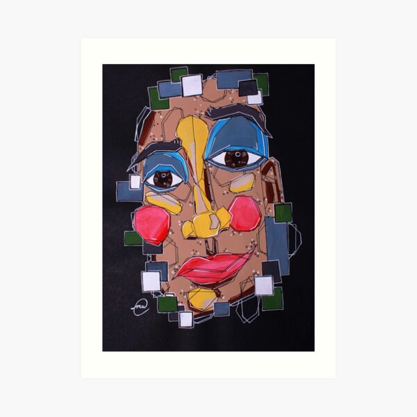 "Fragmented Personality" Art Print by Madiiward | Redbubble