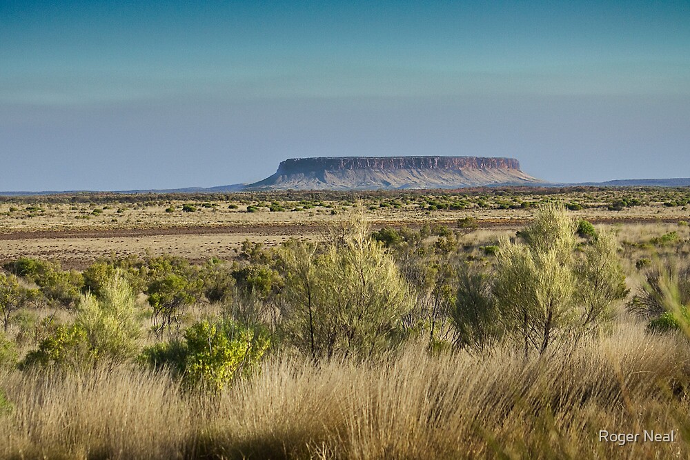 "Mount Conner, Northern Territory, Australia" by Roger Neal | Redbubble