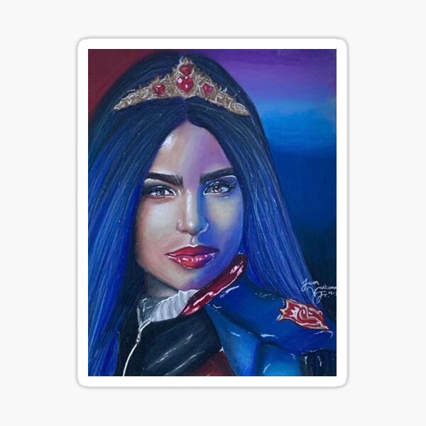 "Evie Drawing " Sticker for Sale by Vanbommelartss | Redbubble