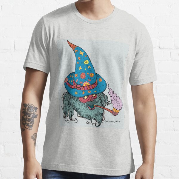 "wizard skull" T-shirt for Sale by MateusHidra | Redbubble | skull t ...