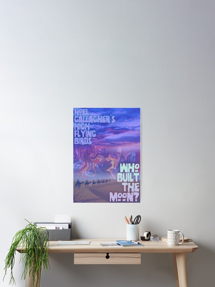 "NGHFB - Who Built the Moon?" Poster for Sale by alexshoover | Redbubble