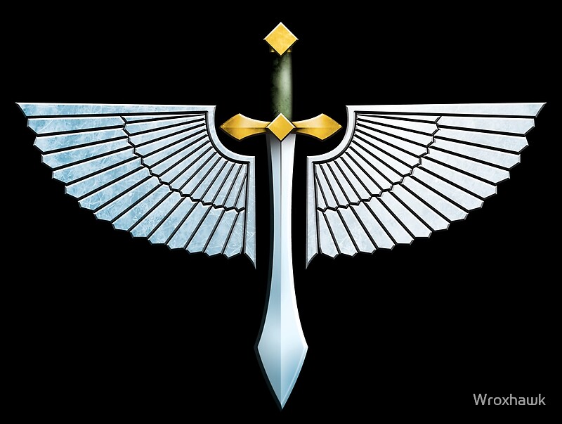 "Winged Blade - Special Edition" by Wroxhawk | Redbubble