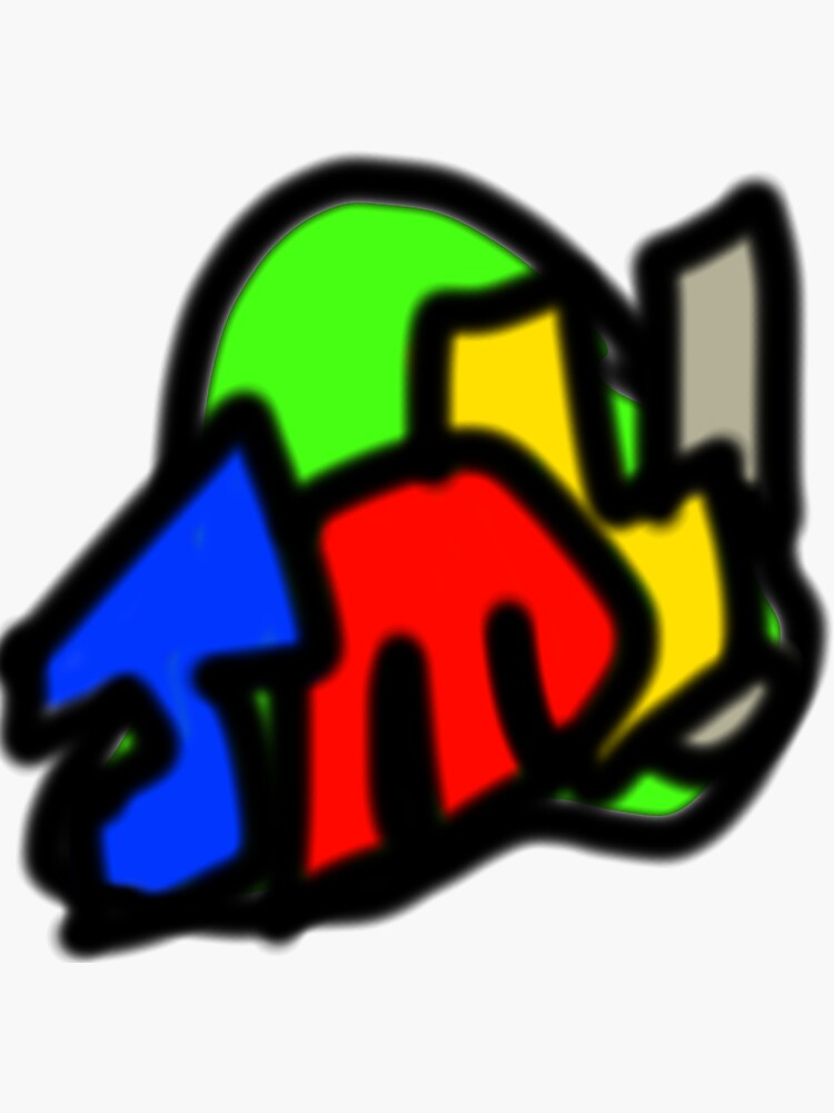 "JmL Art Cartoon Airbrush logo" Sticker for Sale by JmLArtYT | Redbubble