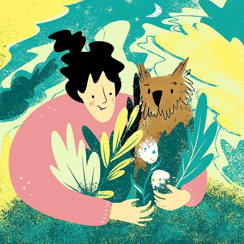 "Triple hug. " by DariaNK | Redbubble