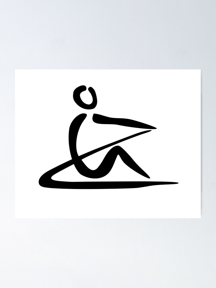 "Rowing Logo 1" Poster for Sale by Tam-Ara | Redbubble