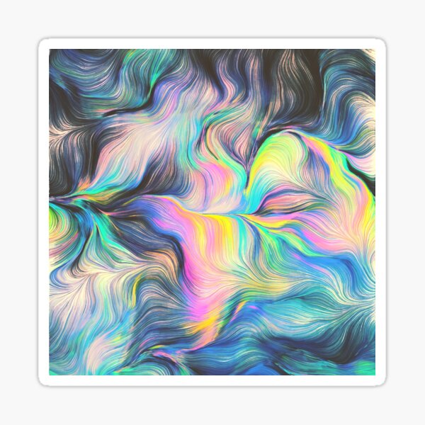 "Genflow 3" Sticker by TrinarySunArt | Redbubble