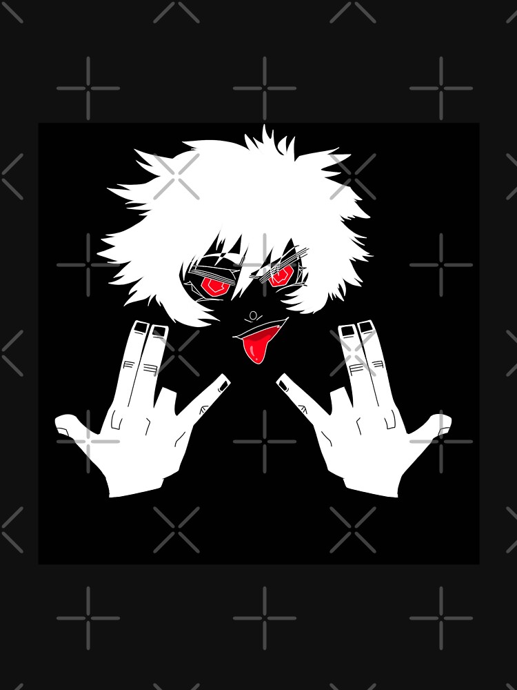 "Angsty Anime Emo Boy " T-shirt by Lemonelyyy | Redbubble | black and ...