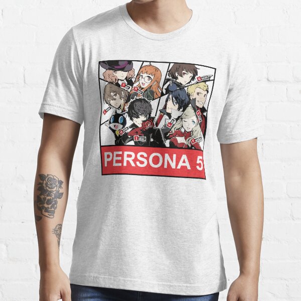 "Copy of Persona 5 phantom thieves (clean background)" T-shirt for Sale ...