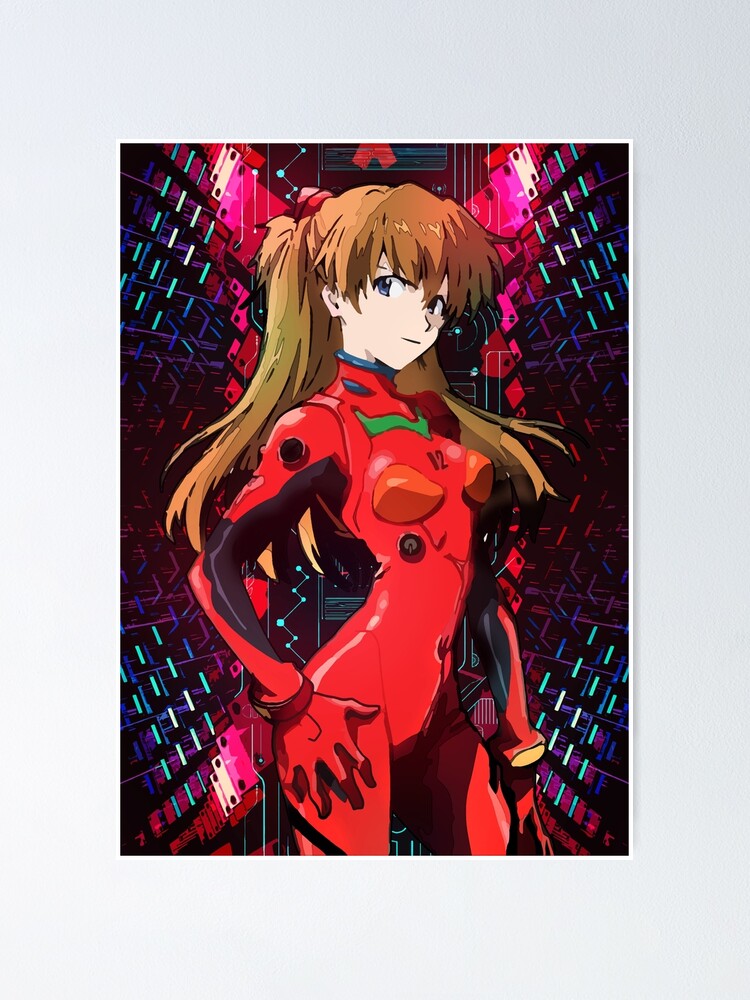 Póster «Evangelion Asuka Langley Sōryū» de SyanArt | Redbubble