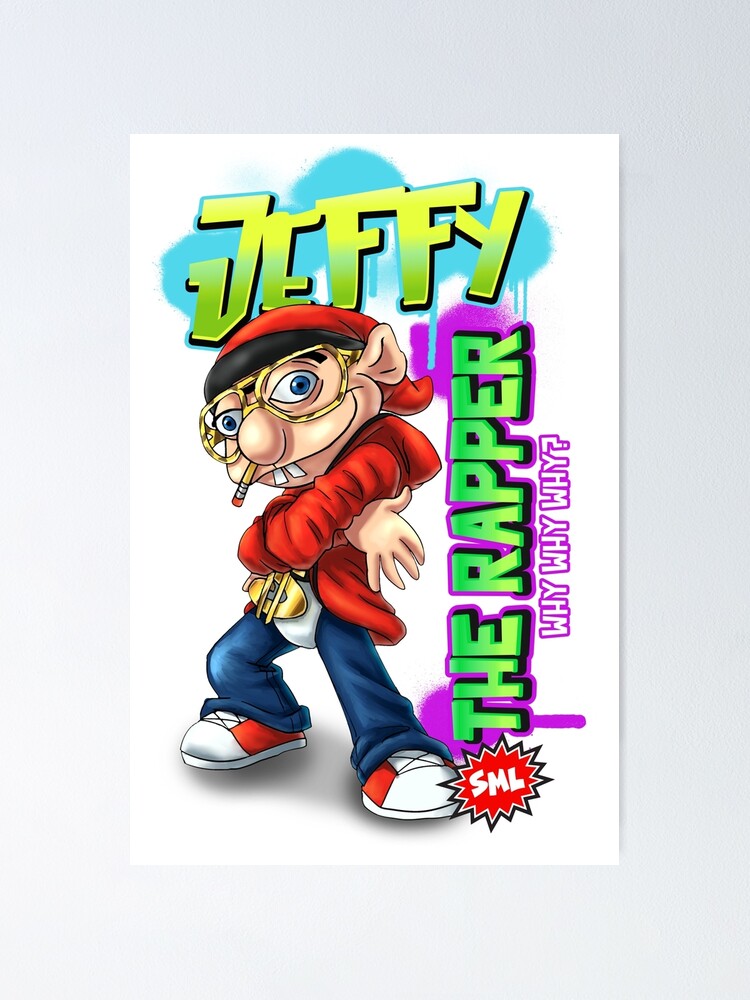 "Jeffy The Rapper - Funny SML Character" Poster for Sale by ONEL LOPEZ ...