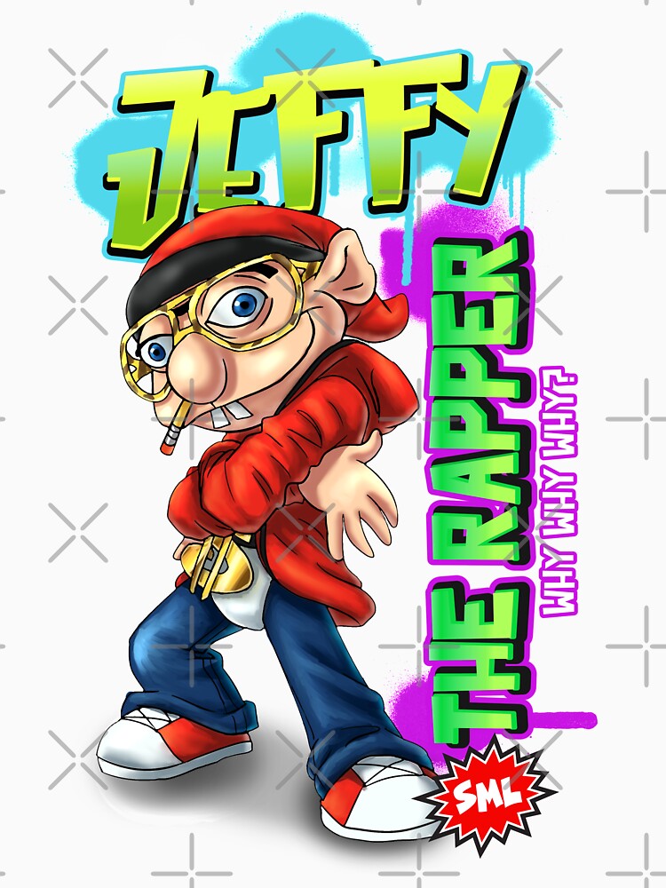 "Jeffy The Rapper - Funny SML Character" T-shirt for Sale by Customos ...