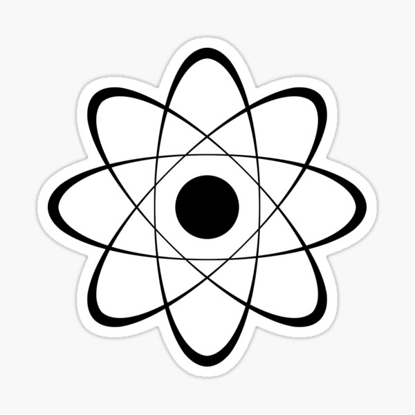 "Nucleus illustration" Sticker by joekorf | Redbubble