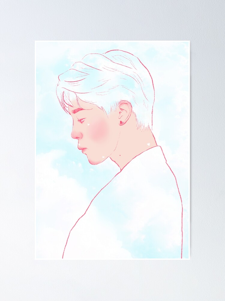 "Pastel Jimin" Poster for Sale by tiffato3 | Redbubble