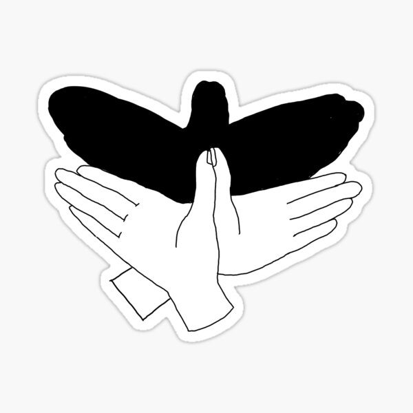 "Shadow Puppet Sticker" Sticker for Sale by Yellowdaisi | Redbubble