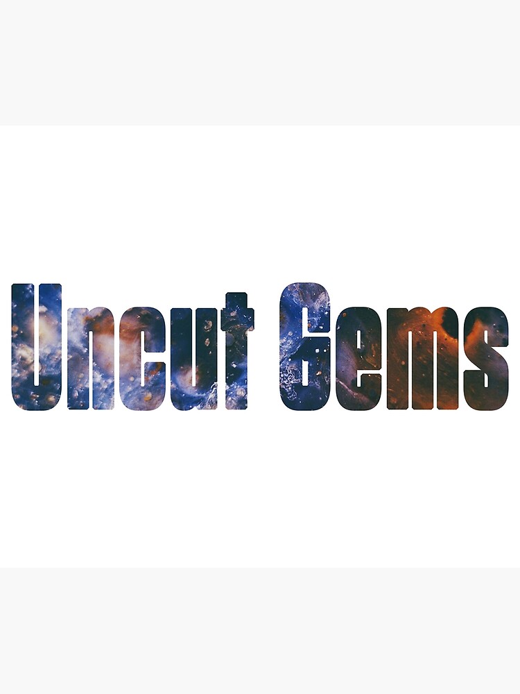 "Uncut Gems Logo" Photographic Print by ruuutaaa | Redbubble