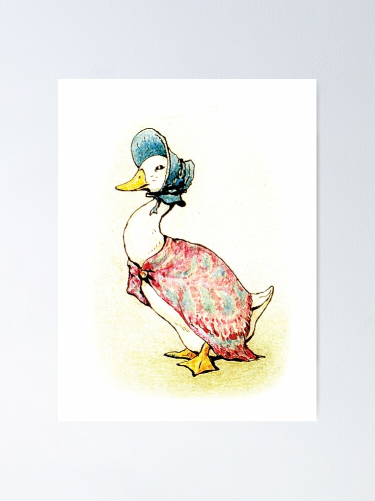 "Beatrix Potter - Jemima Puddle Duck " Poster by forgottenbeauty ...
