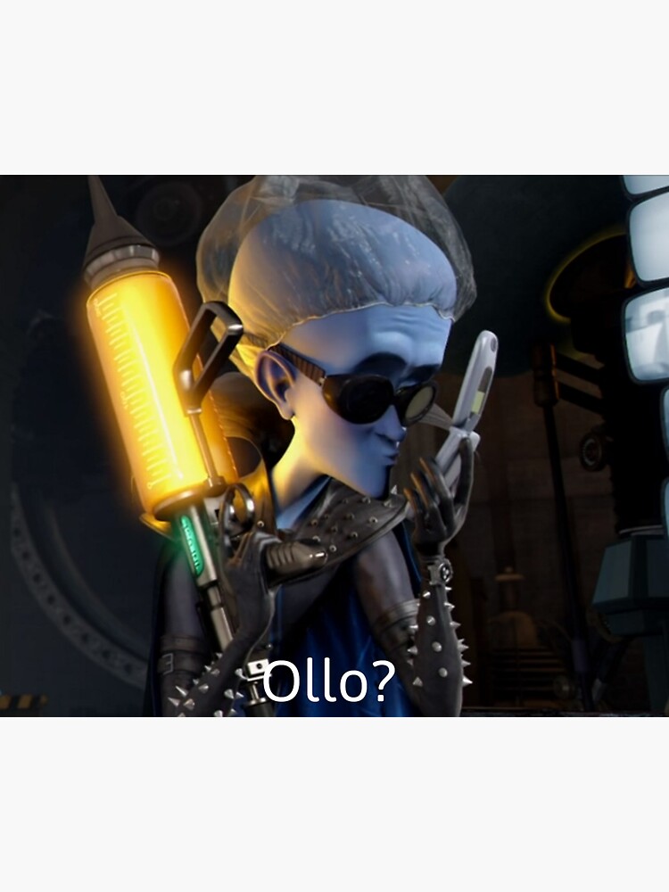 "Megamind" Sticker for Sale by kaitlineiland | Redbubble