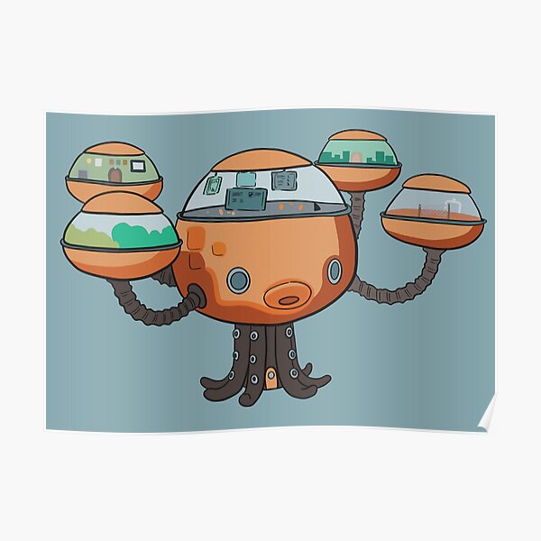 "Octopod" Poster for Sale by Laytle | Redbubble
