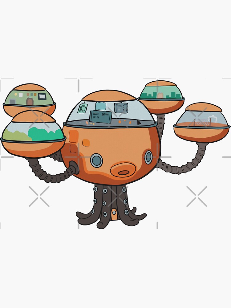 "Octopod" Sticker for Sale by Laytle | Redbubble