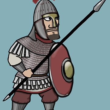 "Byzantine Soldier" Art Board Print for Sale by foojer | Redbubble