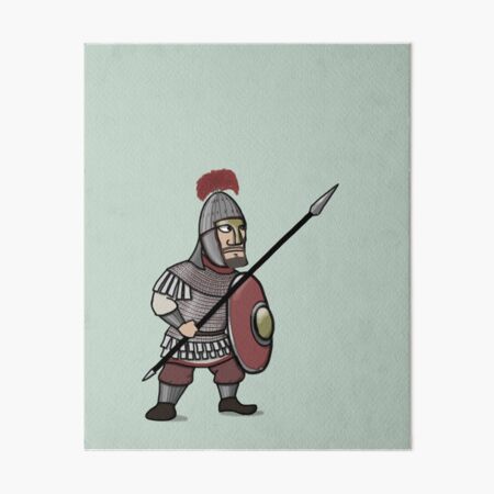 "Byzantine Soldier" Art Board Print for Sale by foojer | Redbubble