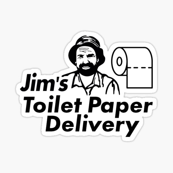 "Toilet Paper Shortage" Sticker for Sale by LTTRBX | Redbubble