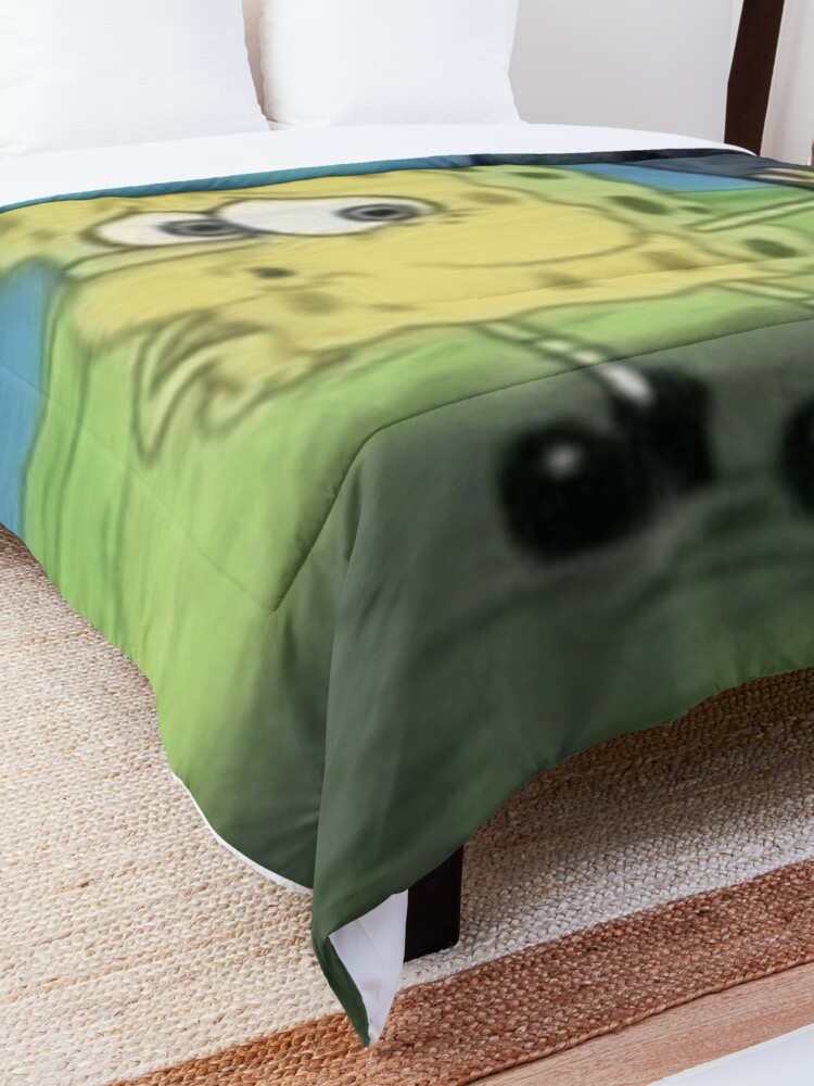 "tired spongebob meme" Comforter for Sale by woollymonkey | Redbubble