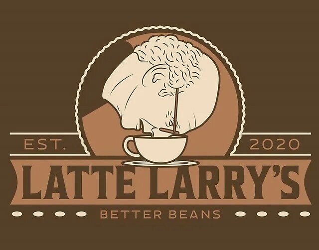"Larry David Latte Logo" by J D | Redbubble