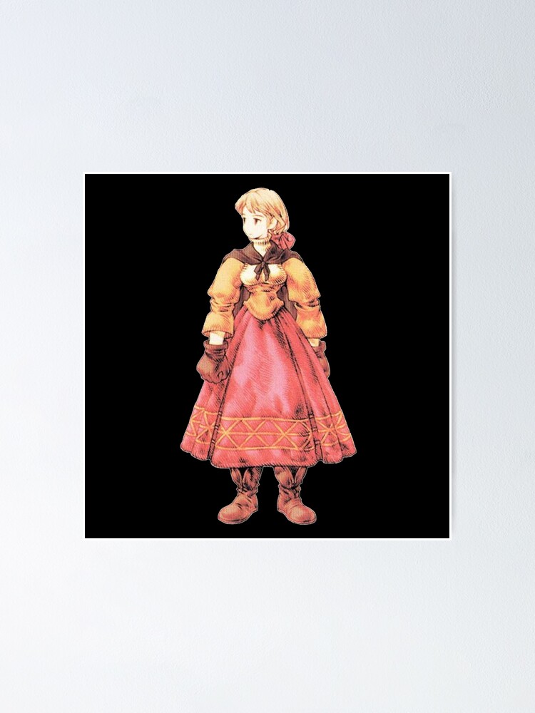 "Final Fantasy Tactics Alma Beoulve" Poster by CassidyCreates | Redbubble